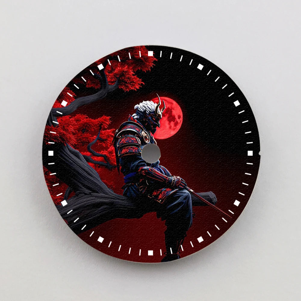 28.5mm Watch Dial nh35 Dial Custom Pattern Dial Color Printing nh35 Wa ...